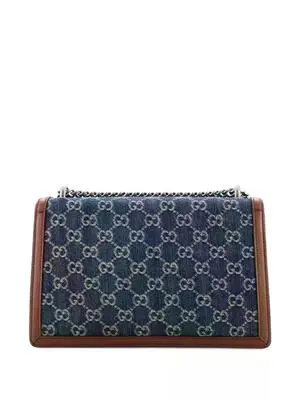 Gucci Dionysus Gg Denim Small Shoulder Bag