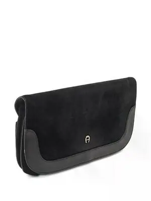 AIGNER Suede Clutch