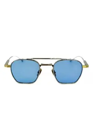 CUTLER & GROSS Top-bar Sunglasses - Silver