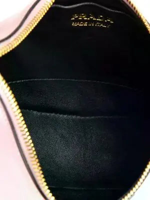 Prada Arque Half Moon Small Hobo Bag - Pink