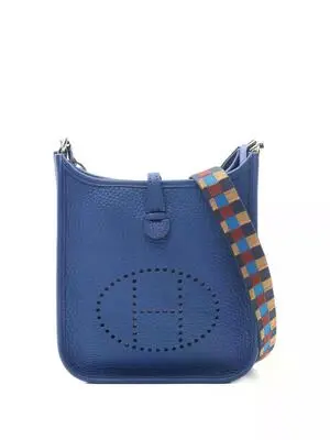 Hermès 2021 Evelyn Tpm Shoulder Bag - Blue
