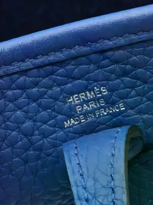 Hermès 2021 Evelyn Tpm Shoulder Bag - Blue