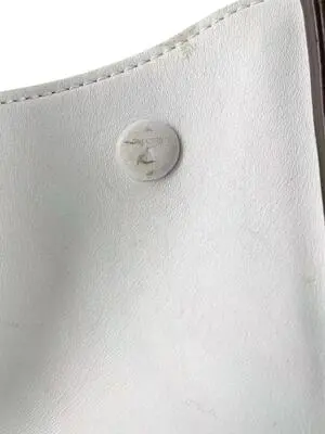 Celine Tricolor Trapeze Medium Satchel - Blue