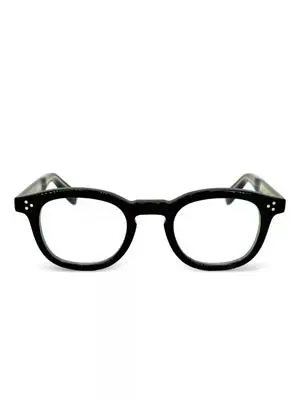 YELLOWS PLUS Round-frame Glasses - Black