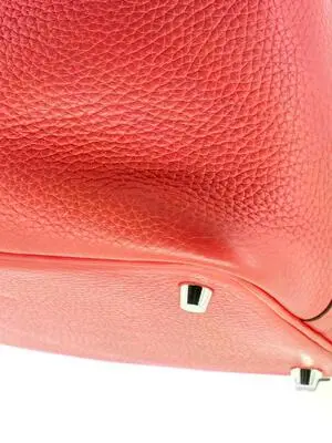 Hermès Picotin Lock Clemence Pm - Red