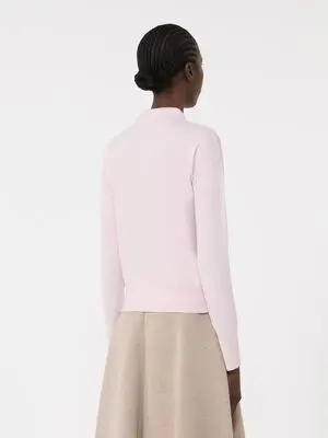 Max Mara Fine Wool Cardigan - Pink
