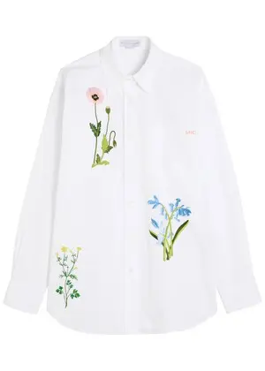 Stella Mccartney Drop Shoulder Shirts For Women