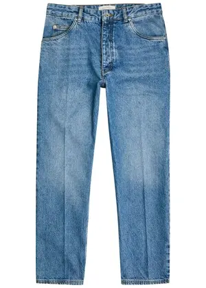 Studio Nicholson Straight-leg Denim Jeans - Mid Blu