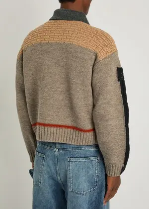 JW Anderson House Wool Polo Jumper