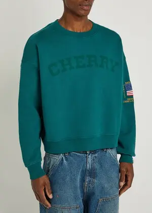 CHERRY LOS ANGELES Crew-neck Cotton Sweatshirt