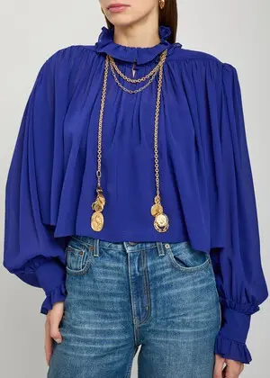 Chloé Medals Layered Necklace
