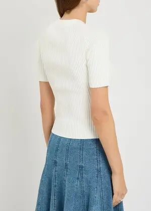 Simkhai Miley Ribbed Knit Top