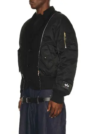SPENCER BADU Alpha Bomber Jacket
