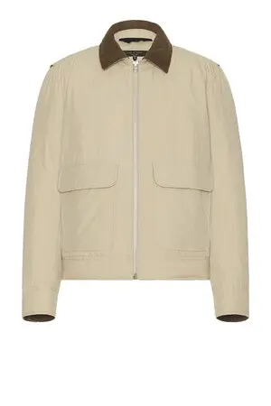 Rag & Bone Derrick Filled Jacket - Light Oatmeal