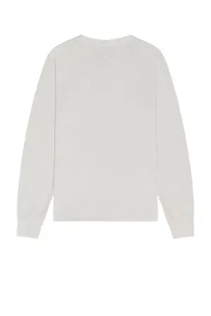 Rag & Bone Classic Flame Henley In Grey
