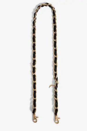 Zadig&Voltaire Chain And Leather Shoulder Strap