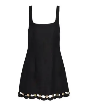 Simkhai Lindley Minidress Cover Up - Black
