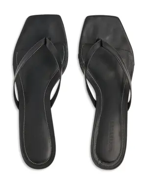 Whistles Thong Kitten Heel Sandals