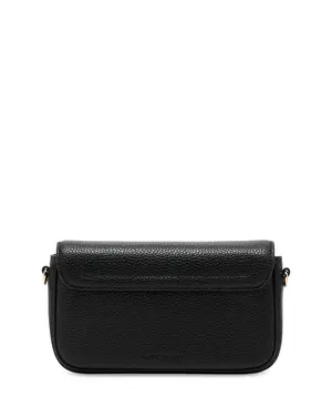 Marc Jacobs Pebble J Marc Mini Leather Bag - Black