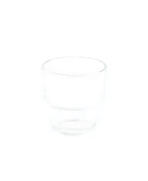 FLECK Stackable Glass Tumbler Set Of 4