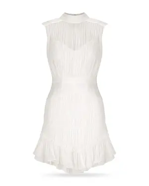 Shona Joy Clemence Ruched Mini Dress