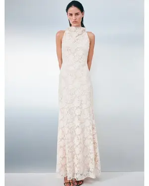 Shona Joy Presley Lace Maxi Dress
