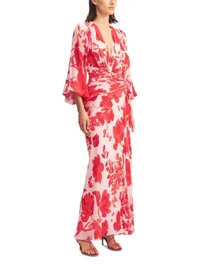 Shona Joy Aleyna Ruched Maxi Dress