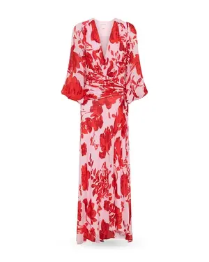 Shona Joy Aleyna Ruched Maxi Dress