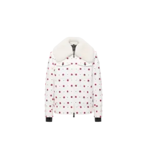 Moncler Larient Geometric-patterned Down Shacket