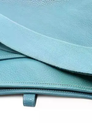 Hermès 2010 Evelyn Iii Perforated Cross Body Bag - Blue
