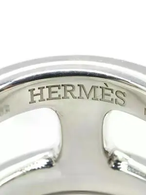 Hermès 2010s Sterling Osmoz Ring