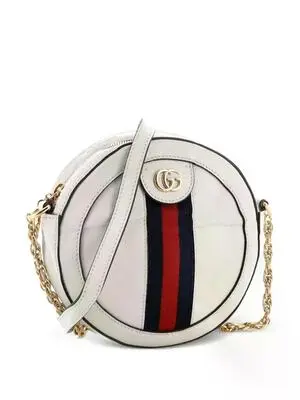 Gucci Ophidia Round Mini Crossbody Bag - Neutrals