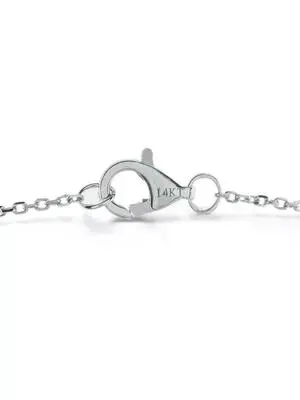 LB EXCLUSIVE 14k White Gold Diamond Chain Bracelet - Silver
