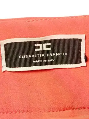 Elisabetta Franchi Flared Button Trousers