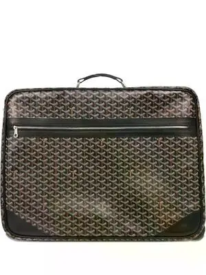 Goyard 2007 Trunk Rolling Suitcase - Black