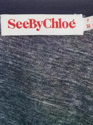 See By Chloé Tulle-insert Top