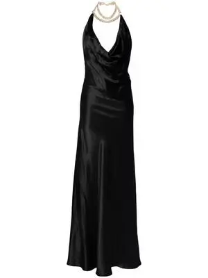 Michelle Mason Halterneck Gown