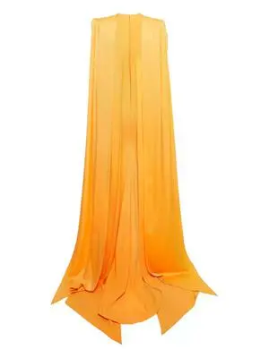 Alex Perry Cape-sleeve Gown