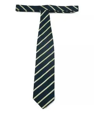 Giorgio Armani Striped Neck Tie - Neutrals