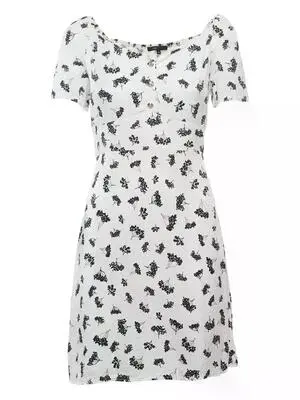 Maje Floral-print Mini Dress