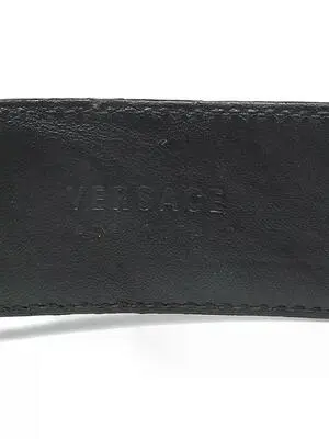 Versace La Medusa Leather Belt
