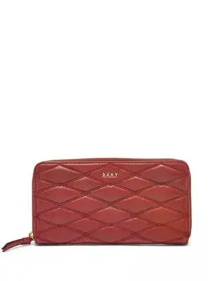 Dkny Quilted Leather Wallet