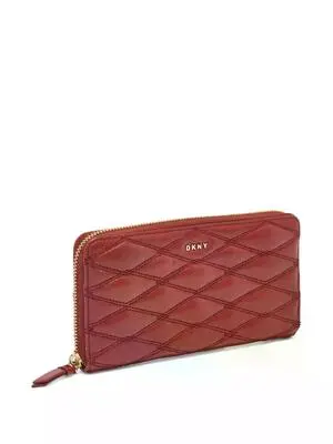 Dkny Quilted Leather Wallet