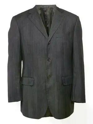 Ermenegildo Zegna 20th-century Pinstripe Wool Blazer