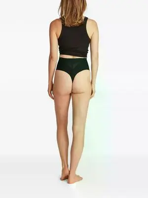 Calvin Klein Logo Sheer Briefs - Black