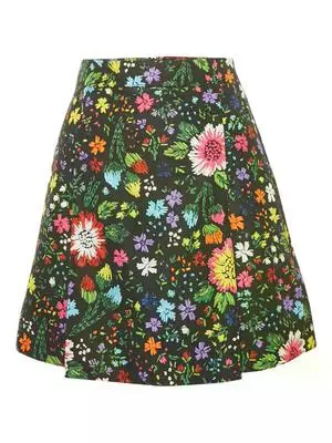 Victoria Beckham Crepe Mini Skirt