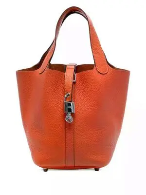 Hermès 2015 Clemence Picotin Lock 18 Handbag