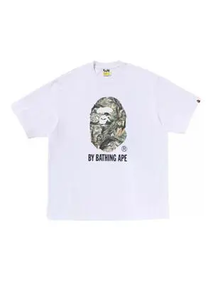 A BATHING APE Camouflage T-shirt - White