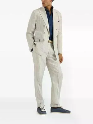 Brunello Cucinelli Linen Shirt - Blue