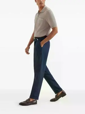 Brunello Cucinelli Pleated Trousers - Blue